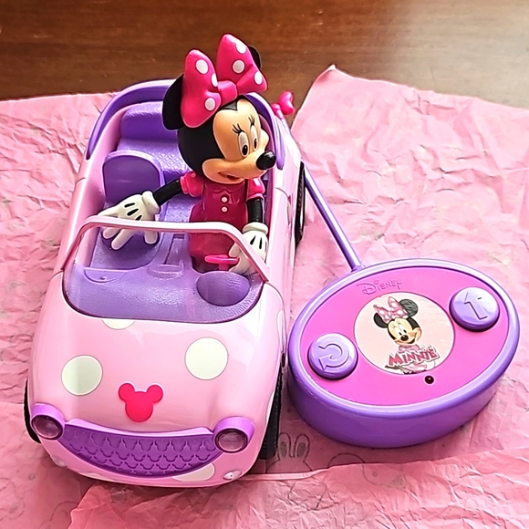 Disney | Toys | Minnie Mouse Car With Remote Control | Poshmark